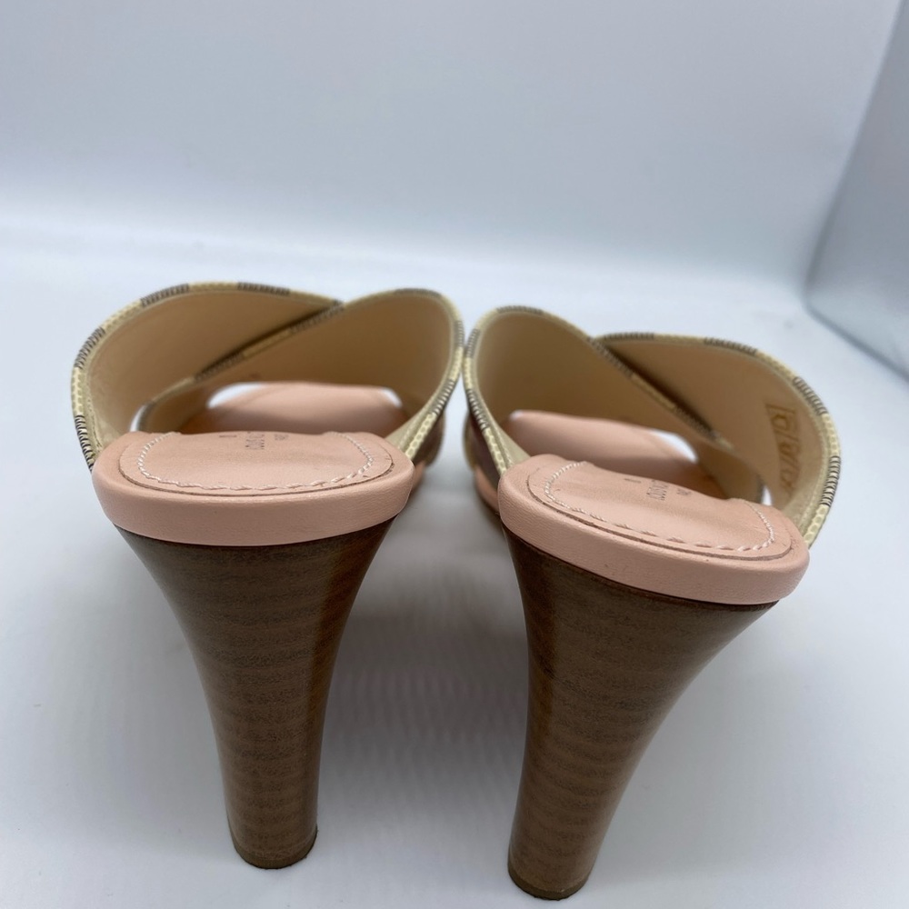 Louis Vuitton Panorama Azur Slide Mule Sandals - Gem